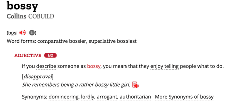 Little Miss Bossy
